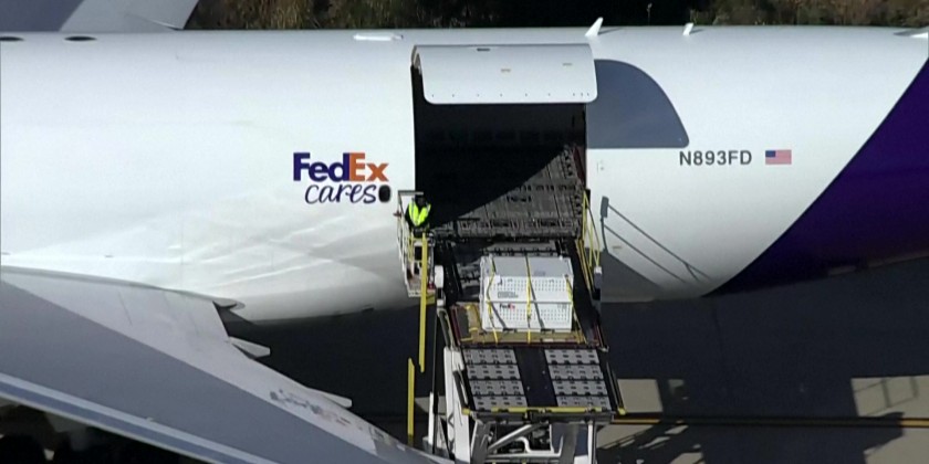 Two Giant Pandas Arrive In Us From China Myanmar International Tv